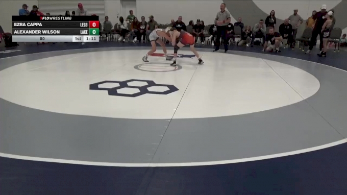 80 lbs Round 1 (6 Team) - Ezra Cappa, Legacy National Team vs Alexander ...