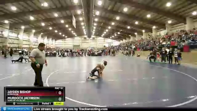 63 lbs Cons. Round 1 - Jayden Bishop, Kuna Klub vs Murdoch Jacobson ...