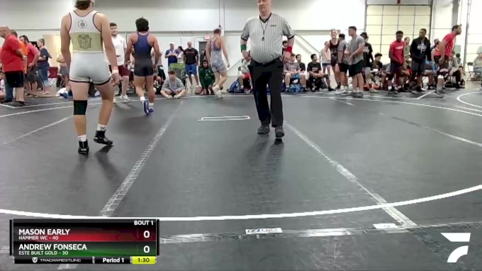 195 lbs Round 1 (4 Team) - Andrew Zeidman, Este Built Gold vs Paul ...