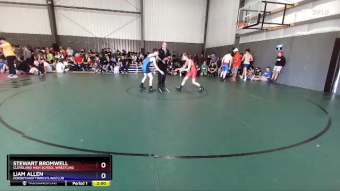 120 lbs Cons. Round 2 - Stewart Bromwell, Cleveland High School ...