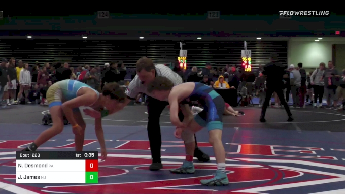 113 lbs Consolation - Nathan Desmond, PA vs Jayden James, NJ