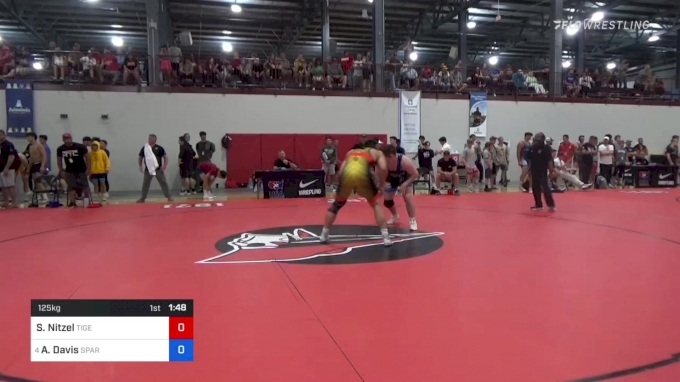 125 kg Round Of 32 - Seth Nitzel, Tiger Style Wrestling Club vs Ashton ...