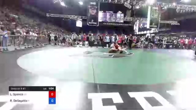 182 lbs Consi Of 8 #1 - Landon Spence, Virginia vs Rocco Dellagatta ...