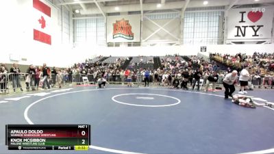 47 lbs Quarterfinal - Apaulo Doldo, Warrior Warehouse Wrestling vs Knox ...