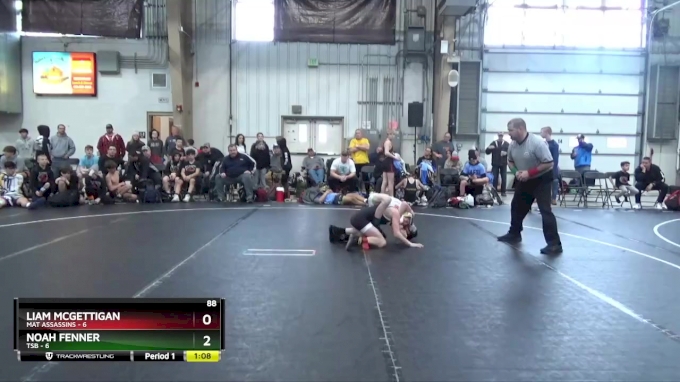 88 lbs Round 7 (8 Team) - Noah Fenner, TSB vs Liam McGettigan, Mat ...