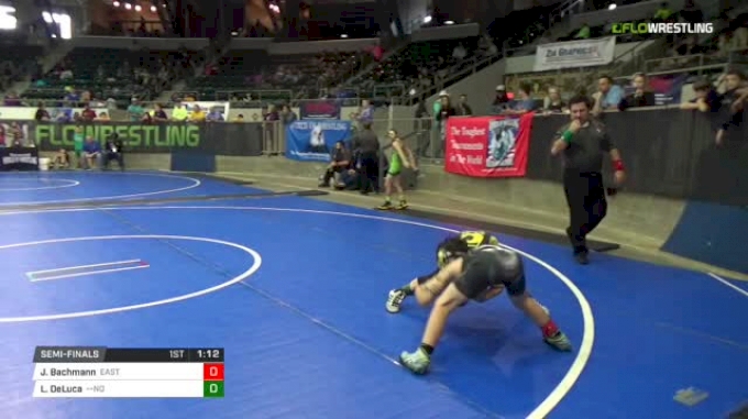 70 lbs Semifinal - Joe Bachmann, East Coast Crusaders vs Leo DeLuca ...