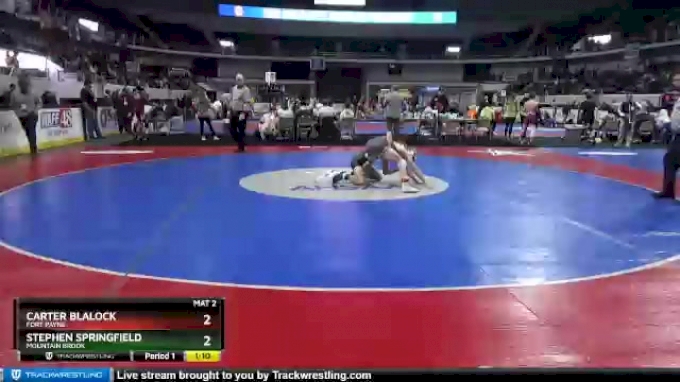 5 lbs Champ. Round 1 - Carter Blalock, Fort Payne vs Stephen ...