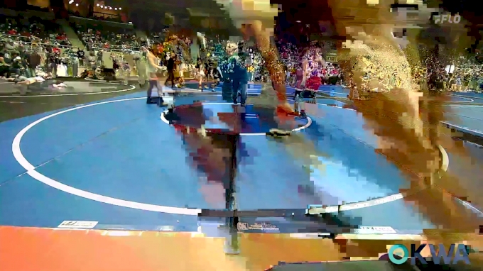 106 lbs Round Of 32 - Jaxon Wilson Monk, Fort Gibson Youth Wrestling vs ...