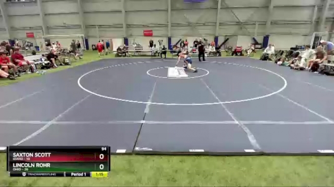 94 lbs Semis & 3rd Wb (16 Team) - Saxton Scott, Idaho vs Lincoln Rohr, Ohio