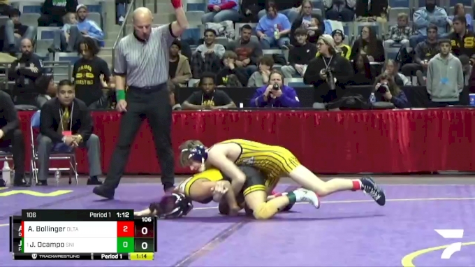 106 lbs 1st Place Match - Julianna Ocampo, Fort Wayne Snider vs Ayden ...