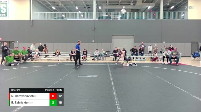 96 lbs Round 6 (10 Team) - Brady Zabriskie, Virginia Team Predator vs ...