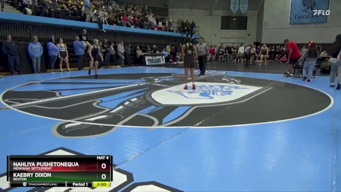 105 lbs Round 4 - Nahliya Pushetonequa, Meskwaki Settlement vs Kaebry ...