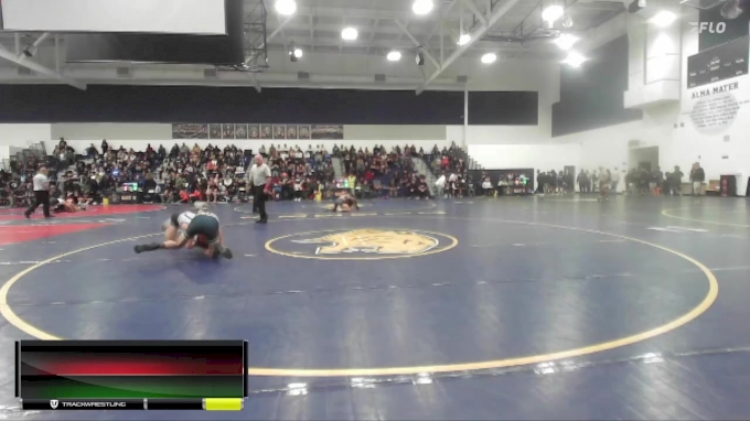 113 lbs Champ. Round 1 - Isaac Castaneda, Canyon Springs vs Issac ...