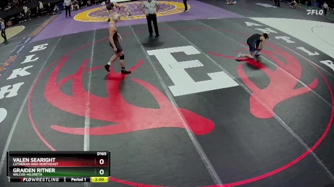 Champ. Round 1 - Valen Searight, Lutheran High Northeast vs Graiden ...