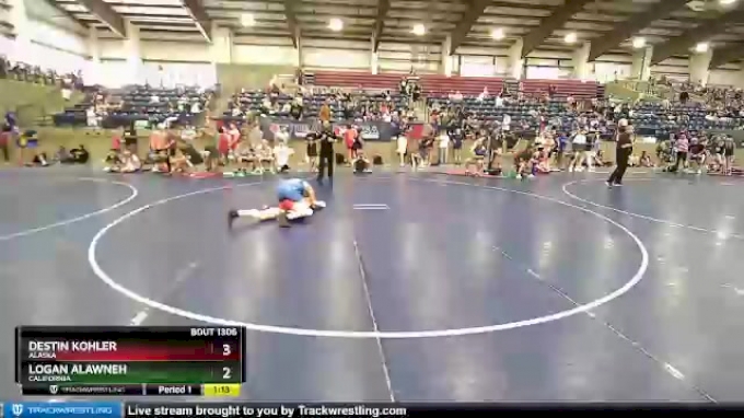 170 lbs Cons. Round 3 - Destin Kohler, Alaska vs Logan Alawneh, California