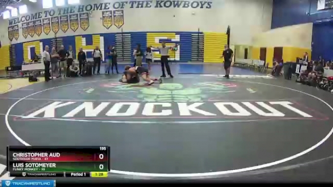 195 lbs Finals (2 Team) - Christopher Aud, Southside Mafia vs Luis ...