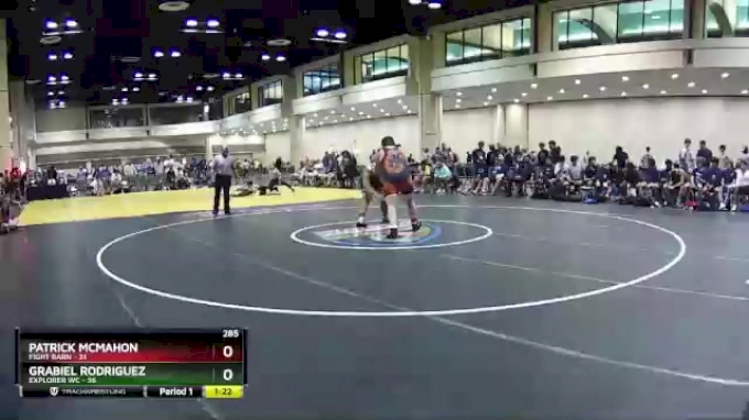 285 lbs Round 8 (10 Team) - Patrick Mcmahon, Fight Barn vs Grabiel ...