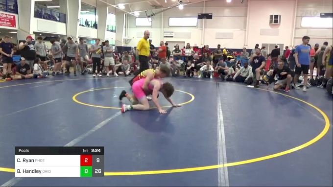 146 lbs Pools - Caleb Ryan, Phoenix W.C. - Blue vs Brandon Handley ...
