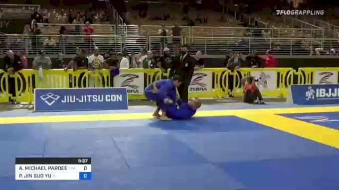 ANDREW MICHAEL PARDEE vs PETER JIN GUO YU 2021 Pan Jiu-Jitsu IBJJF ...