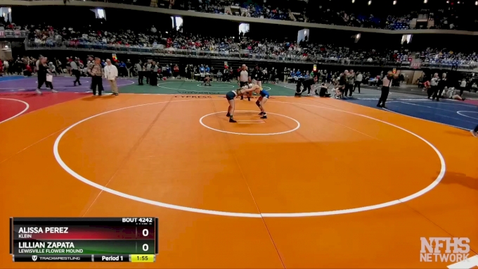 6A 100 lbs Semifinal - Lillian Zapata, Lewisville Flower Mound vs ...