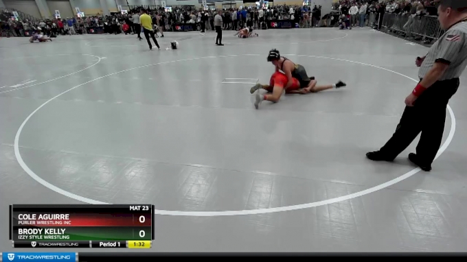 150 lbs Champ. Round 2 - Brody Kelly, Izzy Style Wrestling vs Cole ...