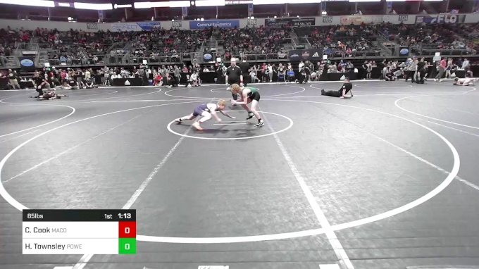 85 lbs Consolation - Chase Cook, Macon Youth Wrestling vs Holden ...