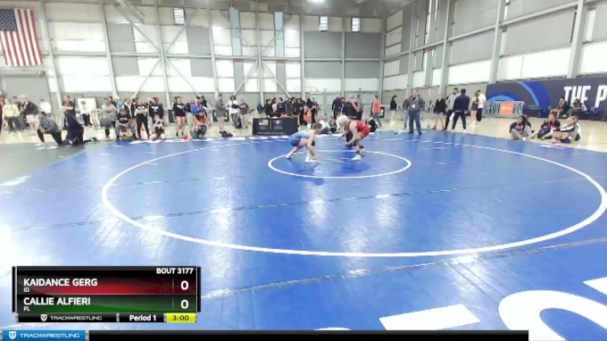 62 lbs Champ. Round 2 - Kaidance Gerg, ID vs Callie Alfieri, FL