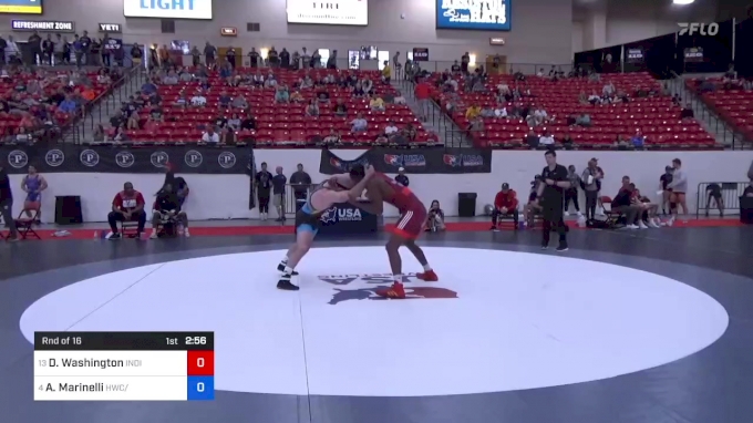 79 kg Rnd Of 16 - Donnell Washington, Indiana RTC vs Alex Marinelli ...
