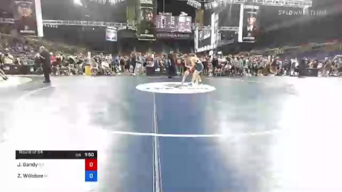 152 lbs Round Of 64 - Jacob Gandy, Washington vs Zane Willobee, Michigan