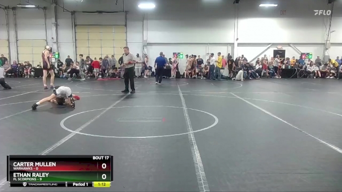 84 lbs Round 5 (8 Team) - Ethan Raley, FL Scorpions vs Carter Mullen ...