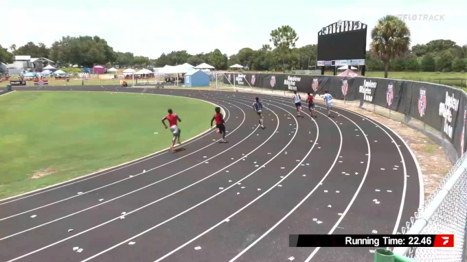 Youth Boys' 200m, Semi-Finals 2 - Age 17-18