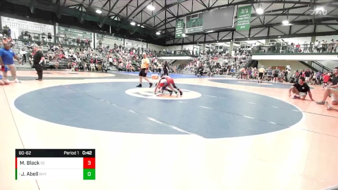 60-62 lbs Cons. Round 1 - Jack Abell, PSF Wrestling Academy vs Mason ...