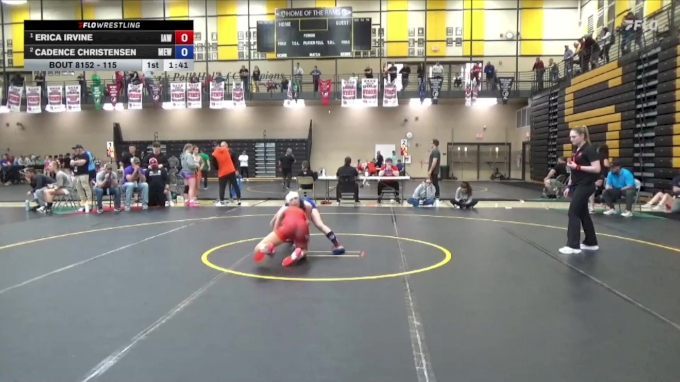 115 lbs 1st Place Match - Erica Irvine, Immortal Athletics WC vs ...