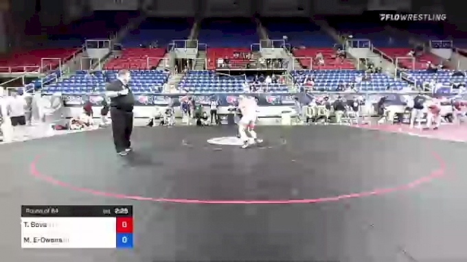 160 lbs Round Of 64 - Timothy Bova, New York vs Moses Espinoza-Owens, Utah