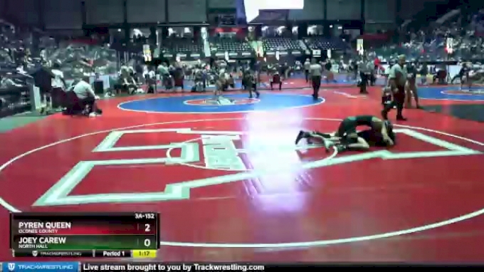 3 lbs Cons. Round 2 - Joey Carew, North Hall vs Pyren Queen, Oconee County