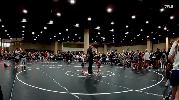48 lbs Round 3 (4 Team) - Kaylee Stambaugh, TWA #1 vs Rosalee Bell, NC ...