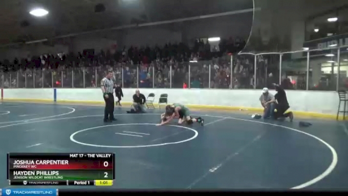 85 lbs Cons. Round 2 - Hayden Phillips, Jenison Wildcat Wrestling vs ...