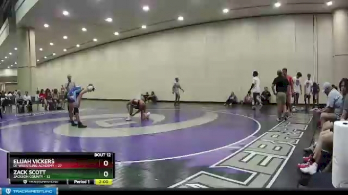 152 lbs Round 3 (10 Team) - Zack Scott, Jackson County vs Elijah ...