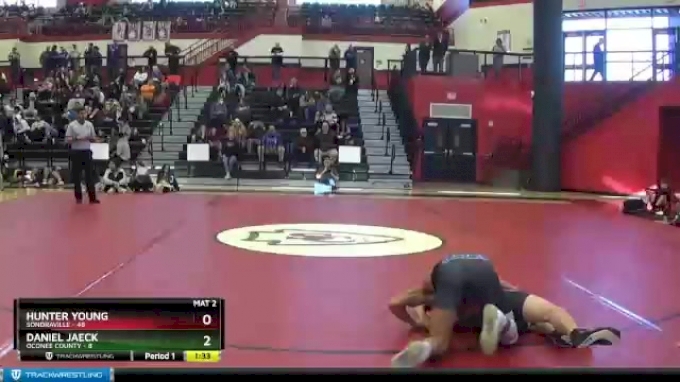 138 lbs 2nd Wrestleback (8 Team) - Daniel Jaeck, Oconee County vs ...