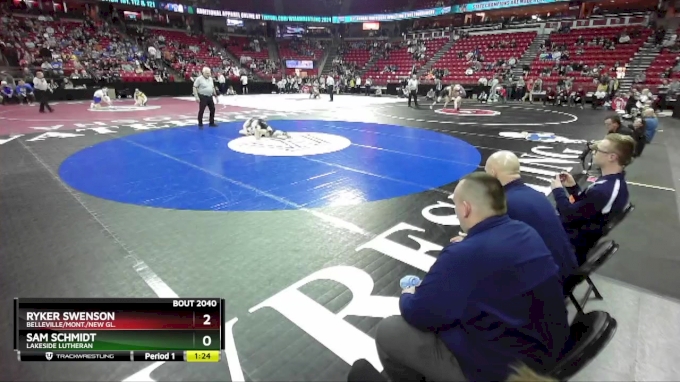 D2-165 lbs Champ. Round 1 - Sam Schmidt, Lakeside Lutheran vs Ryker ...