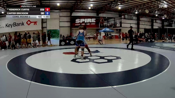 97 kg Cons. Round 2 - Kendrick Curtis, RTC South vs Carter Erickson ...