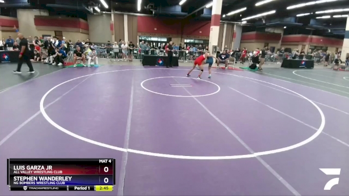 138 lbs Cons. Round 2 - Luis Garza Jr, All Valley Wrestling Club vs ...