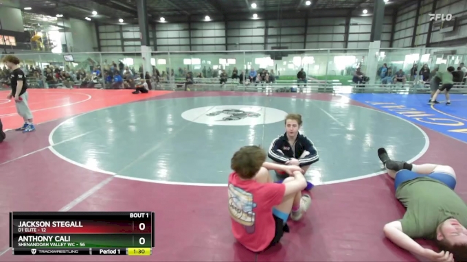 120 lbs Semis (4 Team) - Clay Reece, INVICTUS WRESTLING - GOLD vs Amir ...