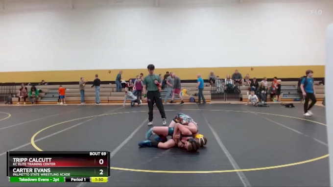115 lbs Round 5 - Tripp Calcutt, KC Elite Training Center vs Carter ...