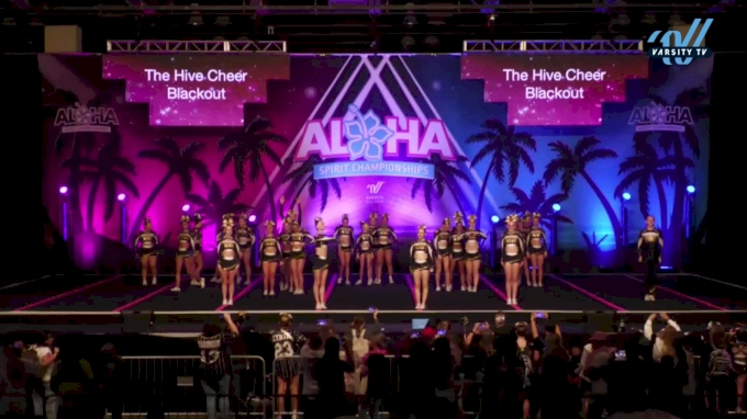 The Hive Cheer - Blackout [2024 L2 Senior - D2 2] 2024 Aloha Grand ...