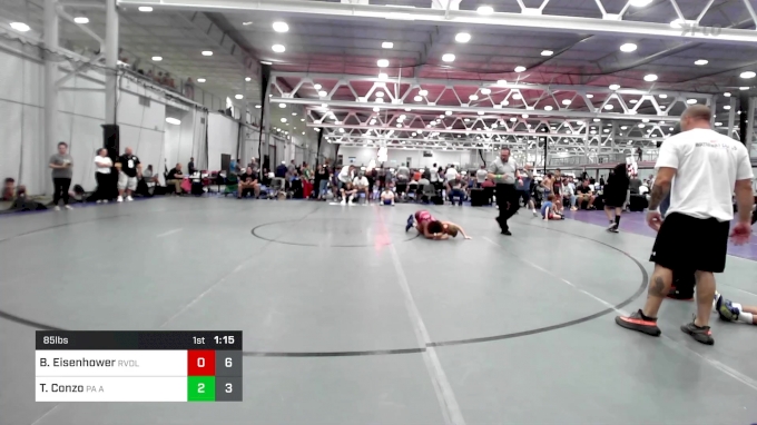 85 lbs Rr Rnd 6 - Brandon Eisenhower, Revival Elite vs Tyler Conzo, PA ...