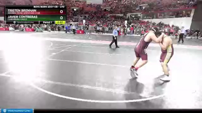270 lbs Semifinal - Javier Contreras, Luxemburg-Casco vs Tristen ...