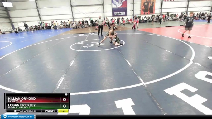 68 lbs Rd# 4- 2:00pm Friday Final Pool - Killian Ormond, PA White vs ...