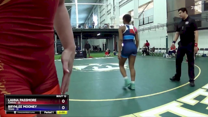 115 lbs Round 3 (8 Team) - Abbie Slothower, Kansas vs ReNiyah Swindall ...