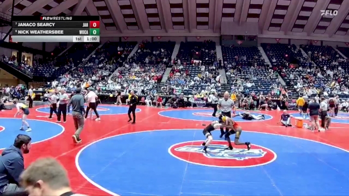 4A-106 lbs Cons. Round 2 - Janaco Searcy, Jackson (Atlanta) HS vs Nick ...